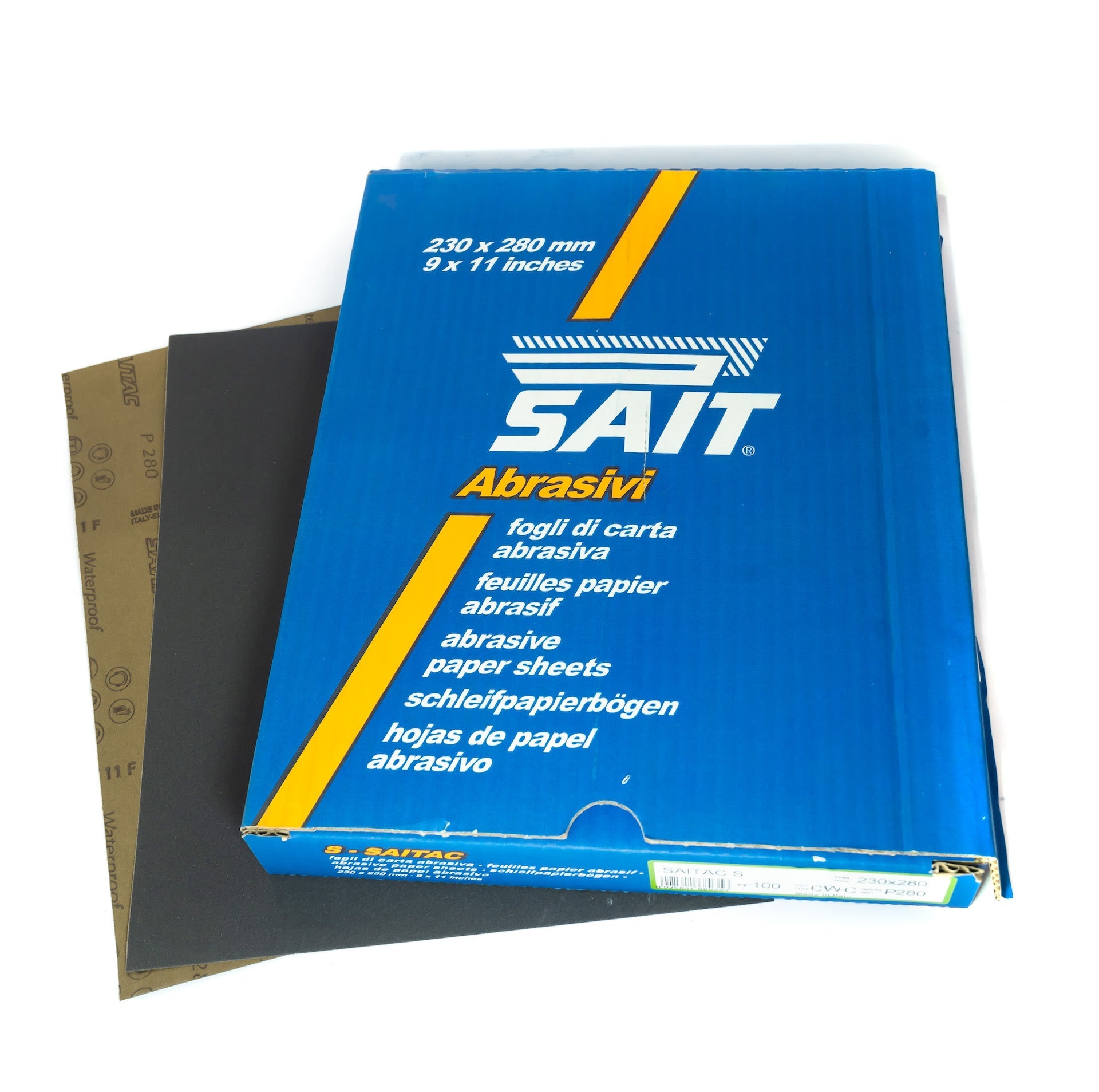 Lija al agua CW-C paquete 100 unidades - Grano 1500 – Comercial Novasur